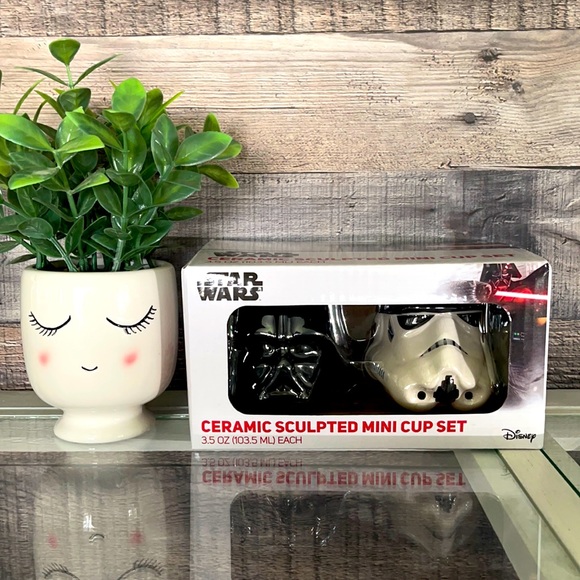 Star Wars | Other | New Disney Star Wars Ceramic Mini Cup Set | Poshmark